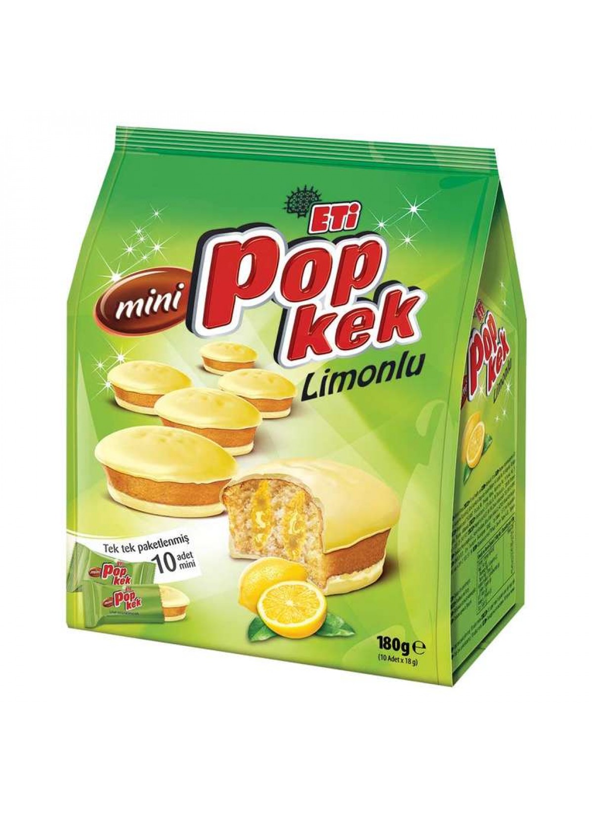 Eti Limonlu Mini Popkek 180 G